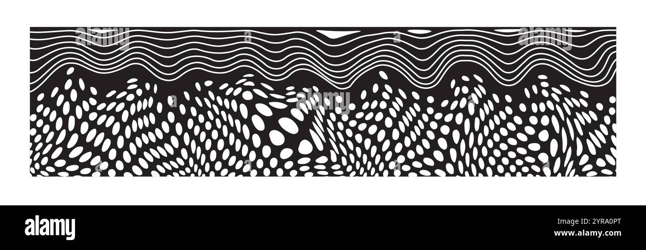 Psychedelic trippy pattern figure. Geometric collage and composition ...