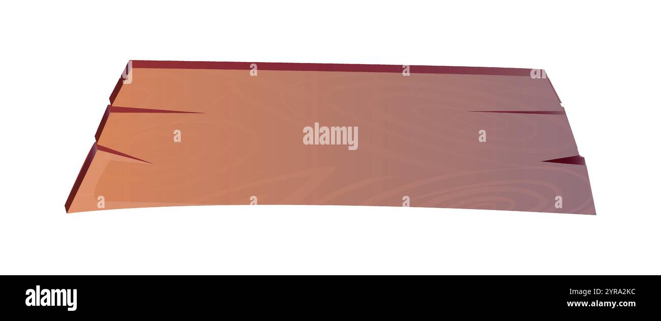 Wooden ribbon template. Hardwood signboard and plank. Template and ...