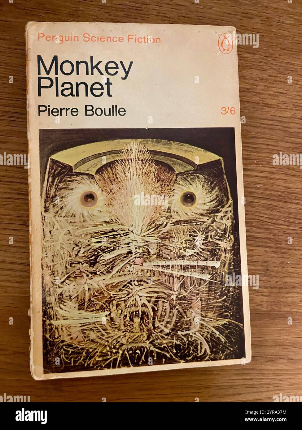paperback copy of the penguin edition of the pierre boulle novel ...