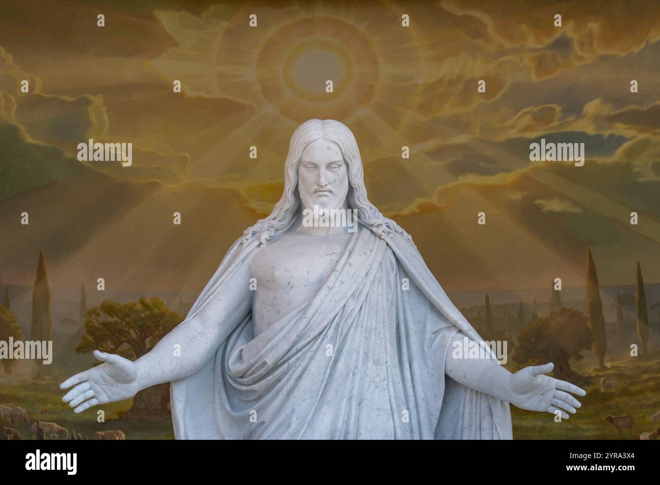 Christus bertel thorvaldsen hi-res stock photography and images - Alamy