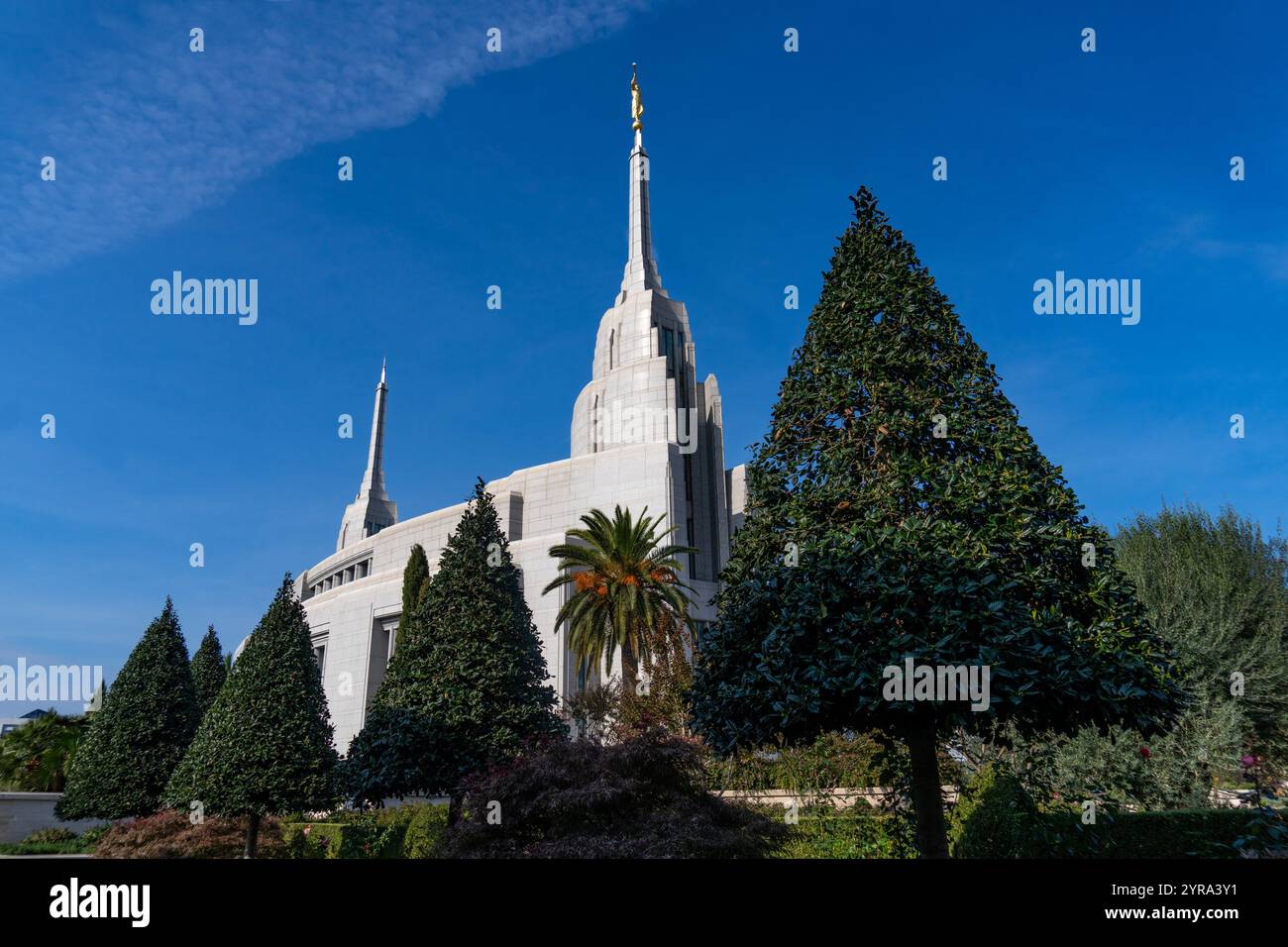 Rome mormon temple hi-res stock photography and images - Alamy