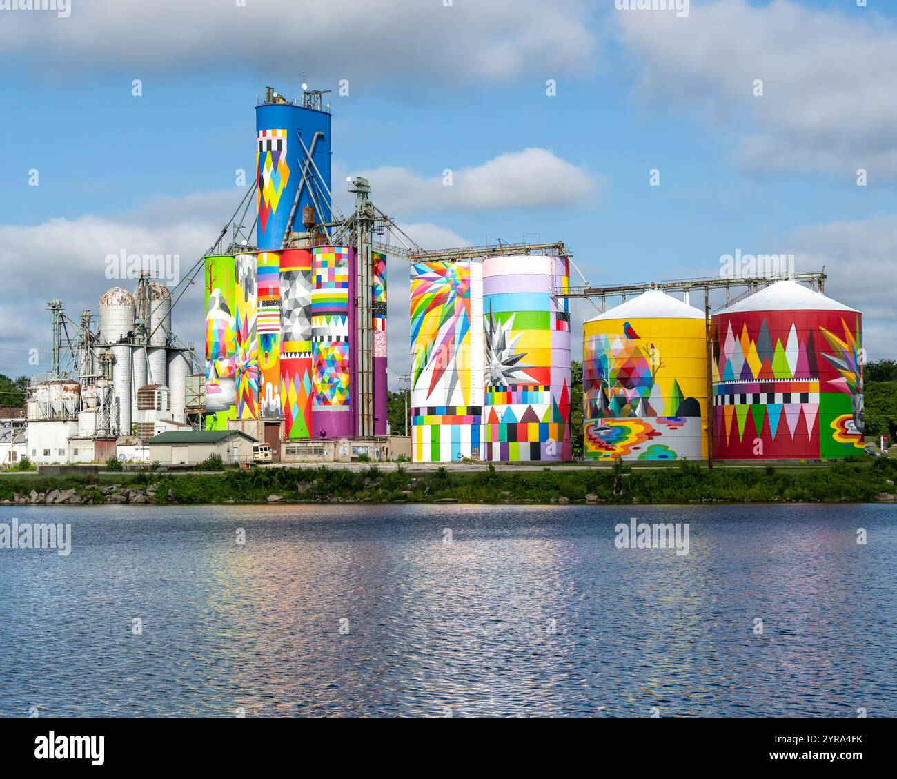 Shine bright saginaw mural hi-res stock photography and images - Alamy