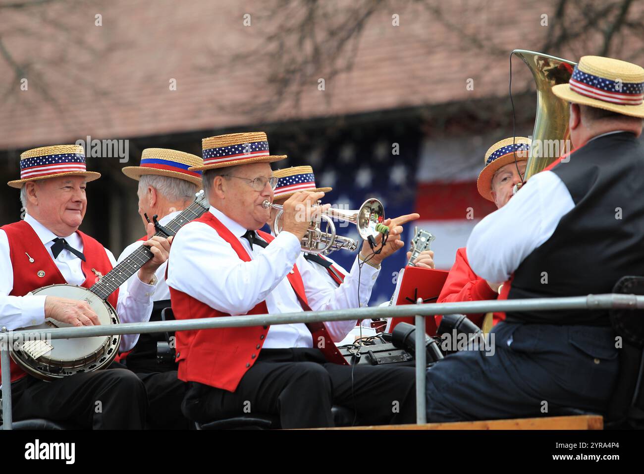 Patriot's Day Parade, Lexington, MA, US Stock Photo - Alamy