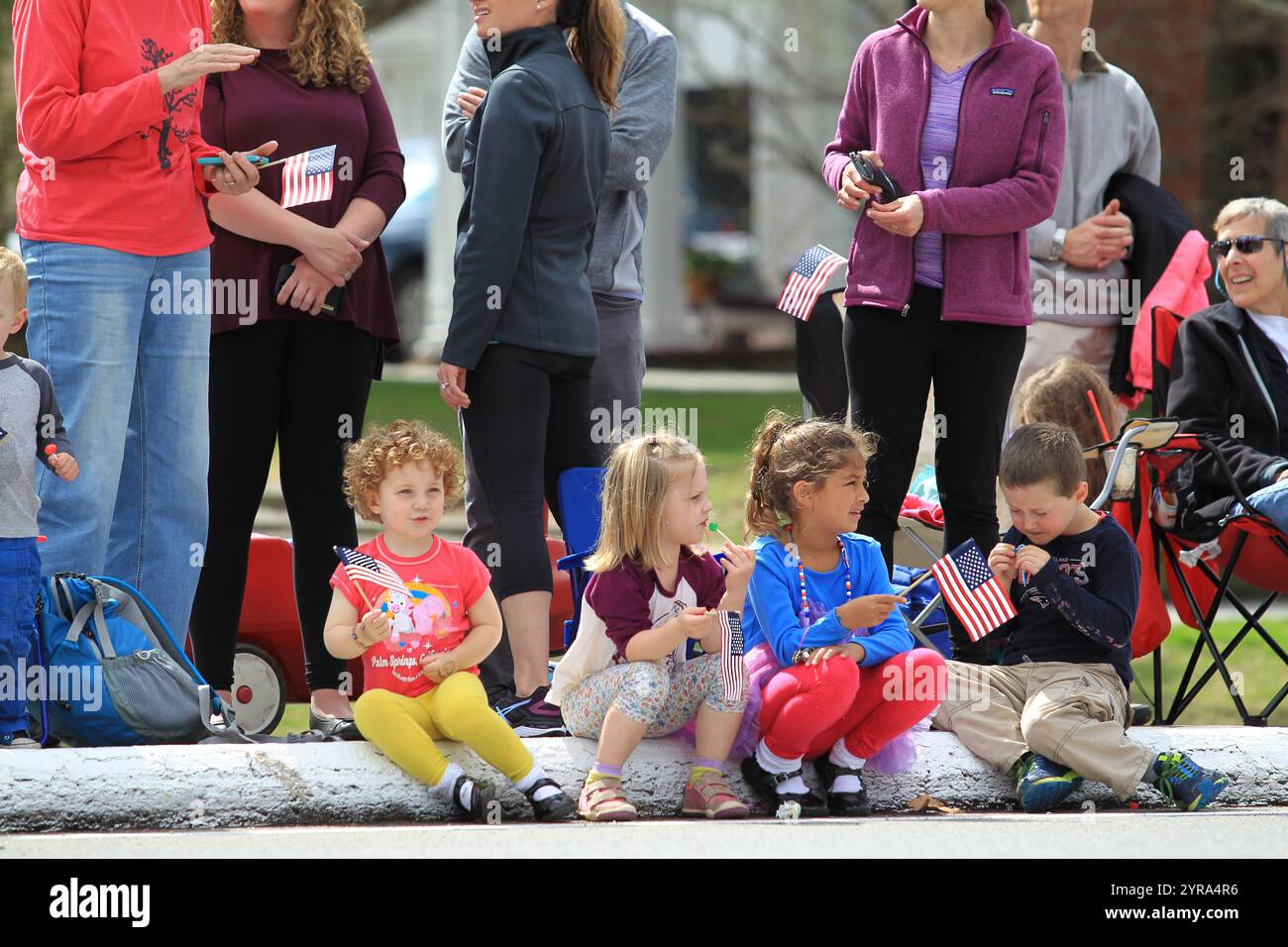Patriot's Day Parade, Lexington, MA, US Stock Photo - Alamy