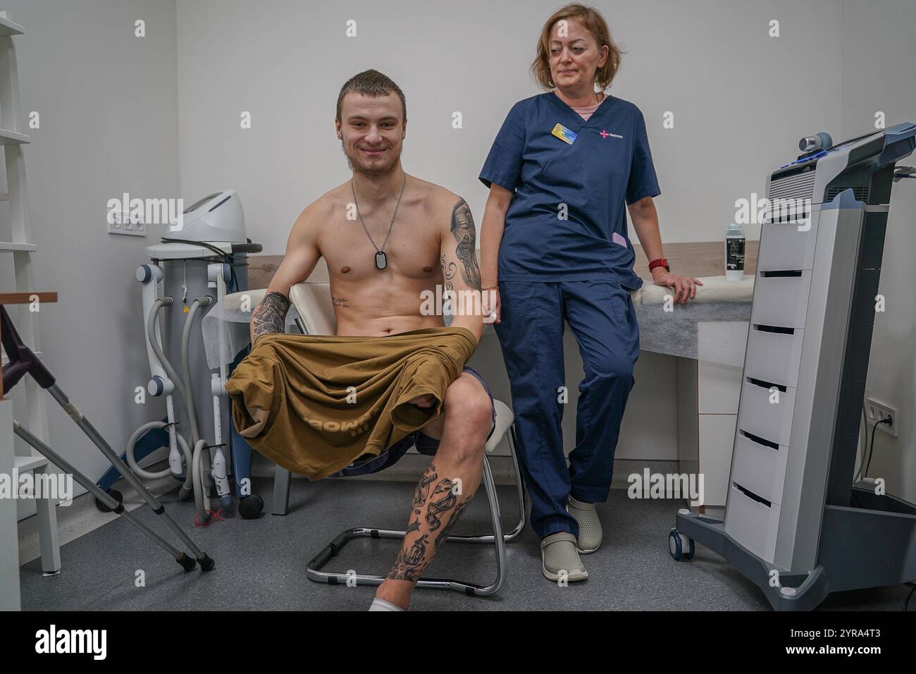 Yevhen Vasyliev / Le Pictorium - Rehabilitation center Recovery - 27/11 ...