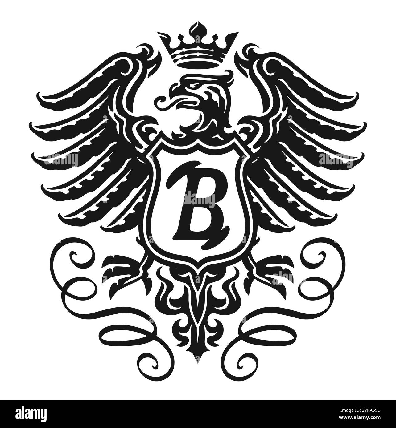 Eagle feather crown Black and White Stock Photos & Images - Alamy