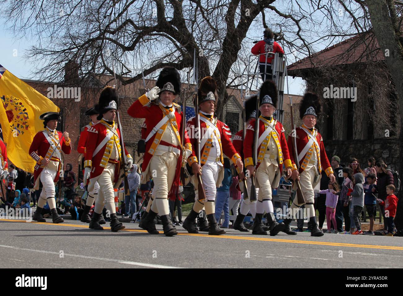Patriot's Day Parade in Lexington MA, US Stock Photo - Alamy