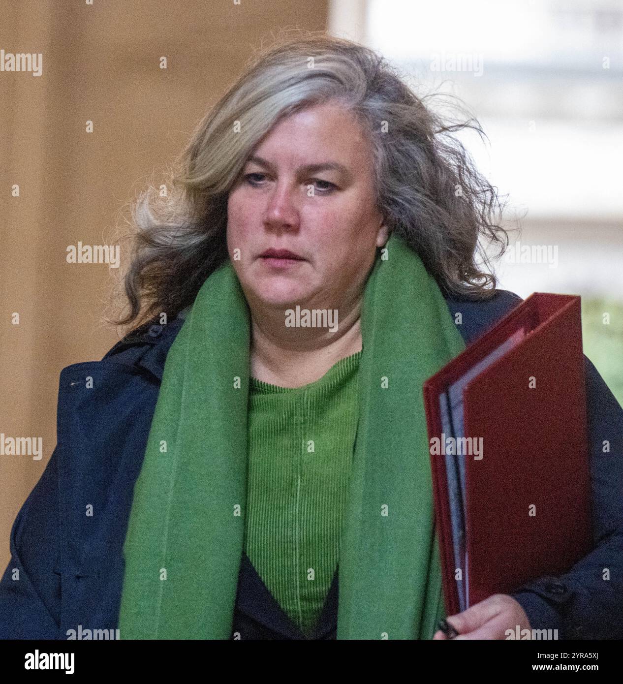 London, UK. 03rd Dec, 2024. Heidi Alexander, Transport Secretary, at a ...