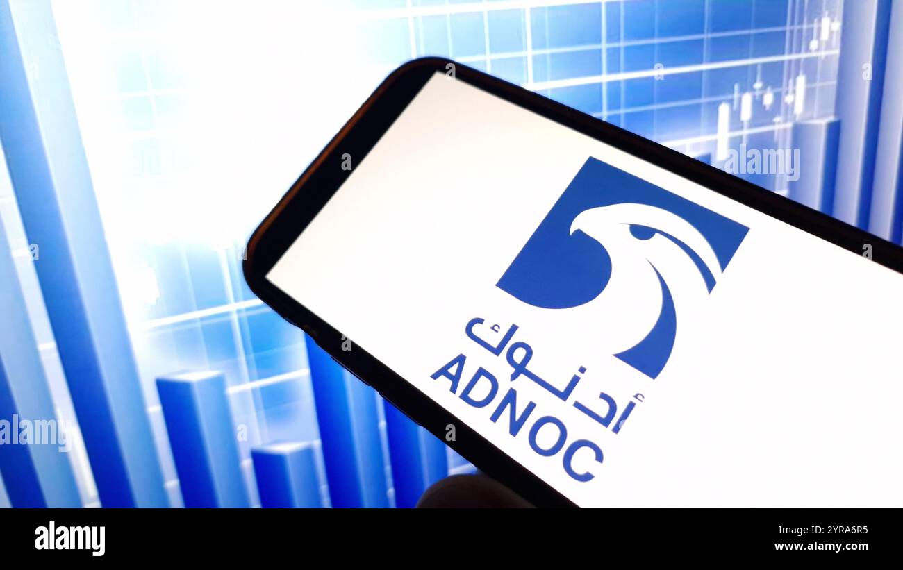 Adnoc logo hi-res stock photography and images - Alamy