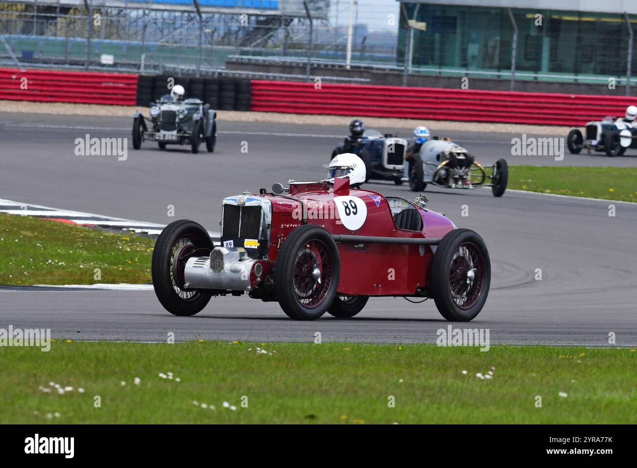 Charles Goddard, MG PA-PB, Red Mist, Silverstone Trophy for VSCC ...