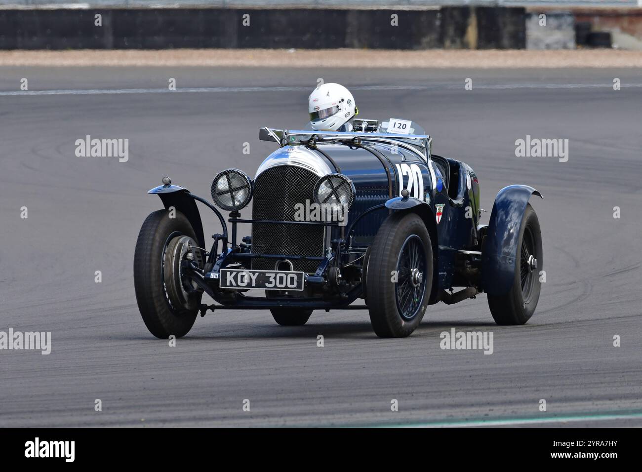 Hugh Apthorp, Bentley 3-4½ litre, Silverstone Trophy for VSCC Specials ...