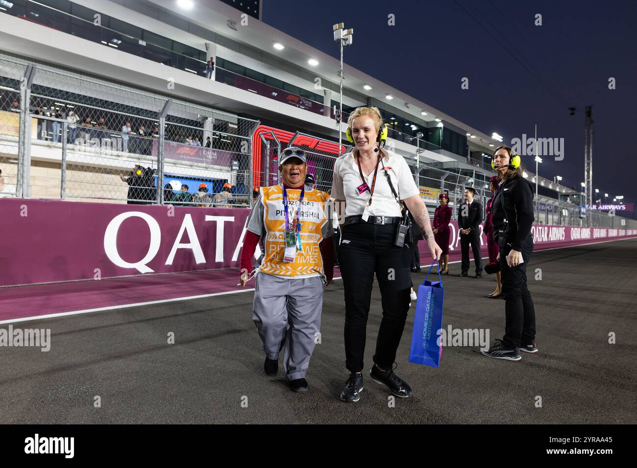 Marshall award trophy illustration during the Formula 1 Qatar Airways ...