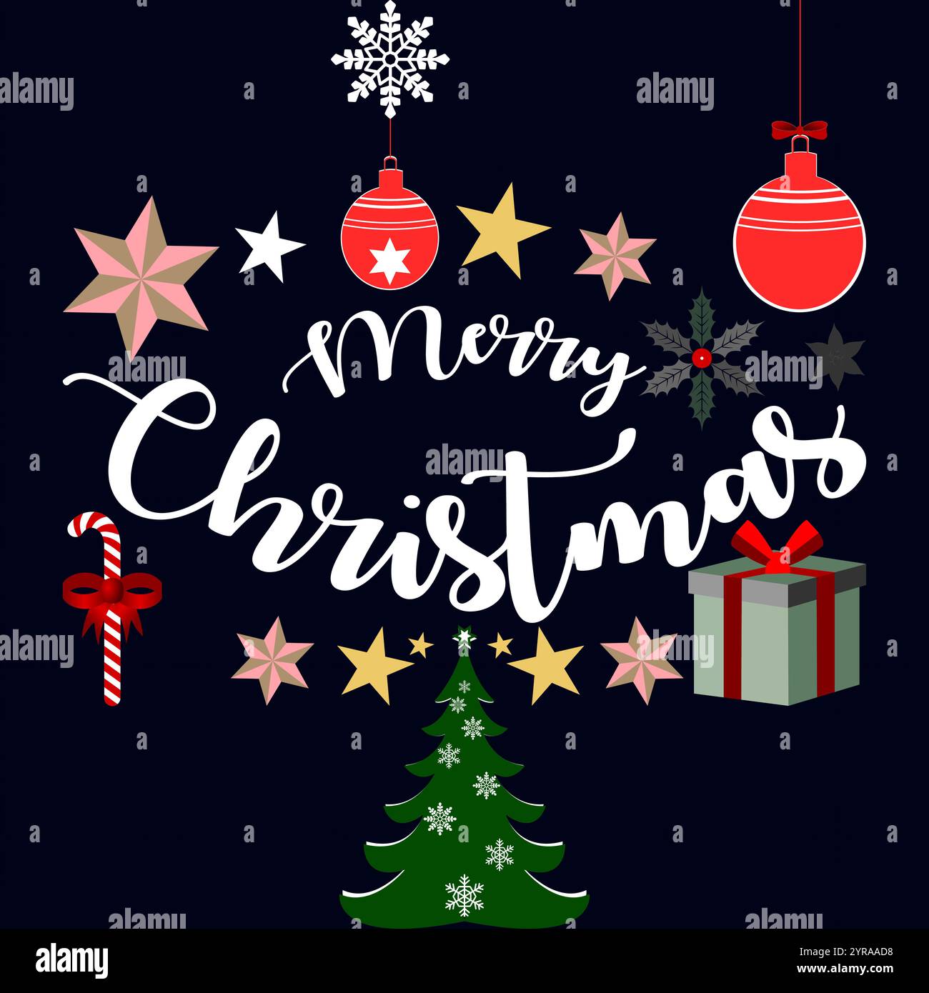 Christmas background modern banner Stock Vector Images - Alamy