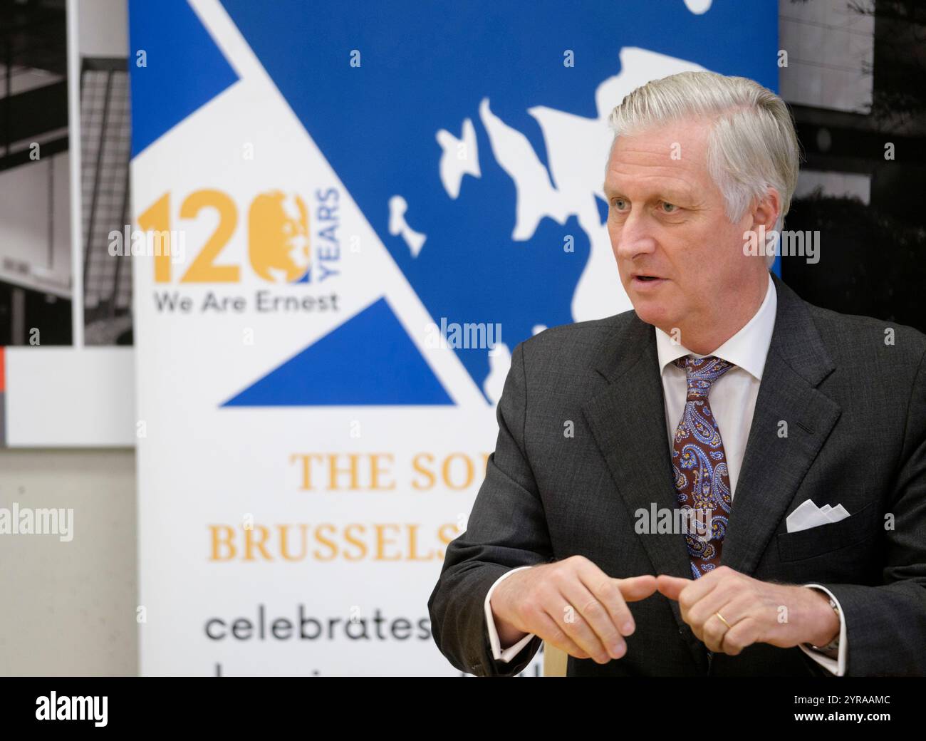 Solvay brussels school hi-res stock photography and images - Alamy