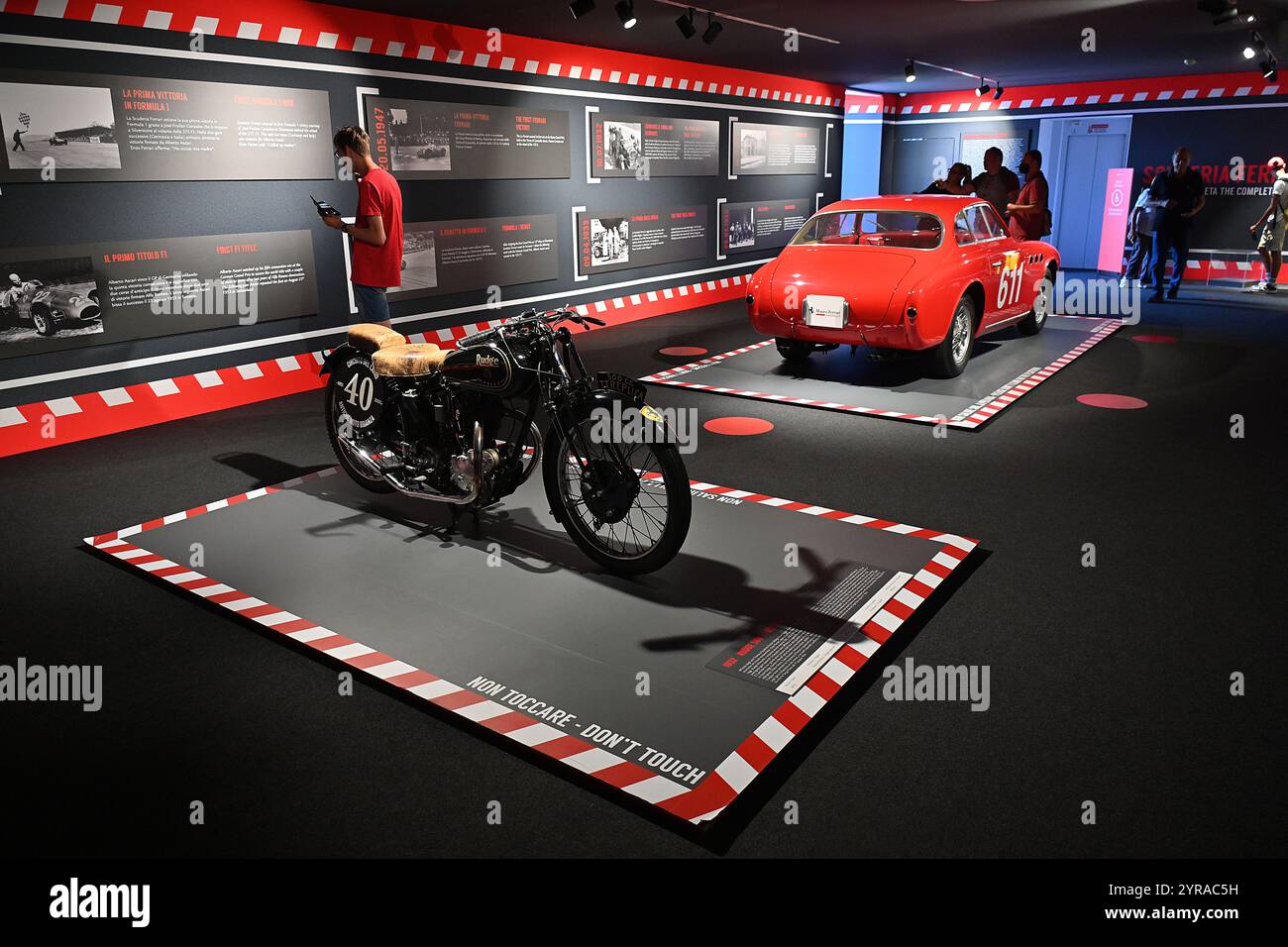 Italy, Maranello: Museo Casa Enzo Ferrari, a museum focused on the life ...