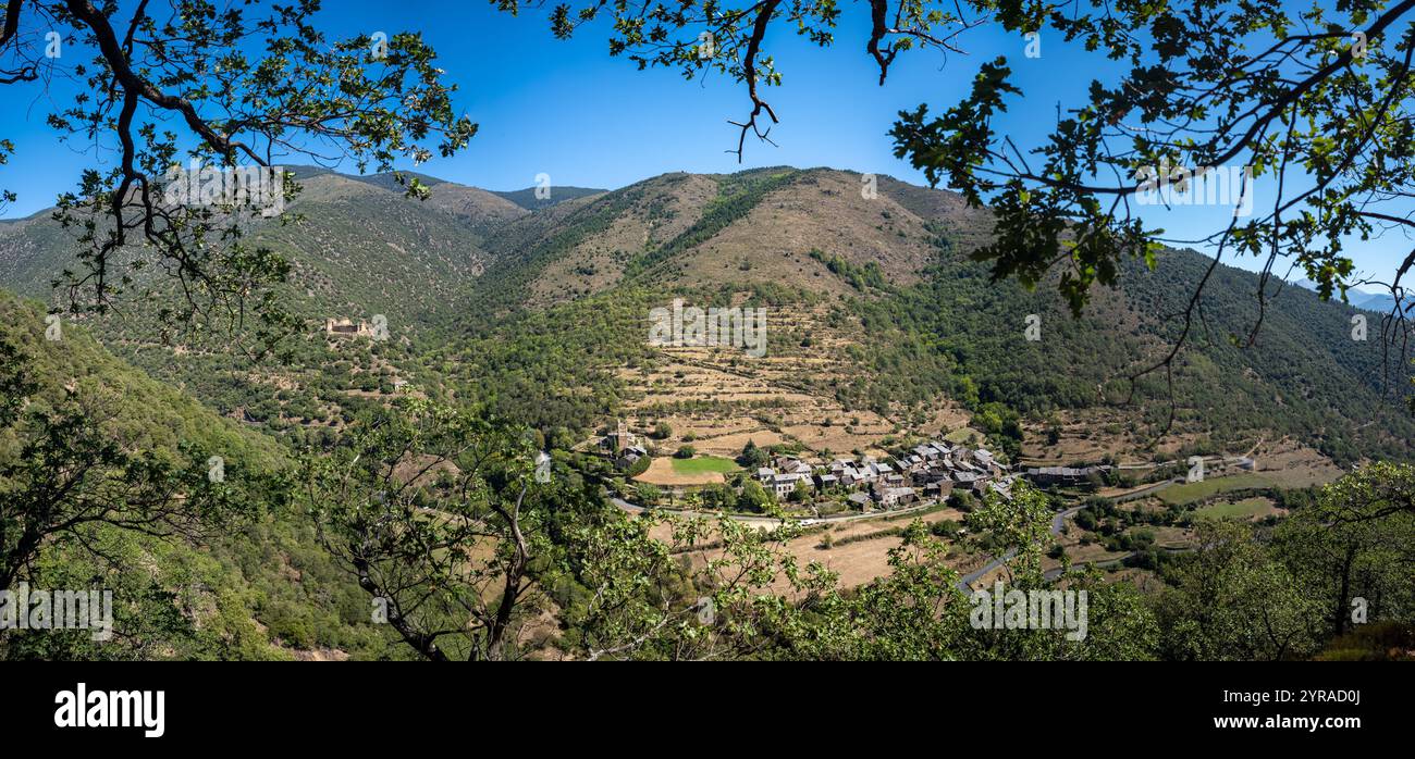 The village of Evol is part of the town of Olette (south of France ...