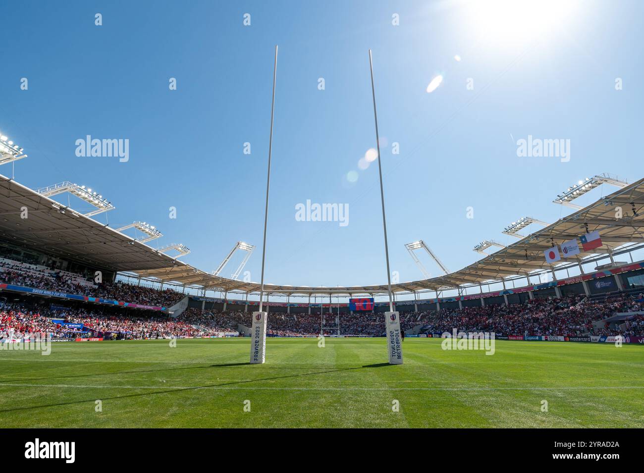 Toulouse Stadium, World Cup of Rugby, September 10, 2023: pool stage ...