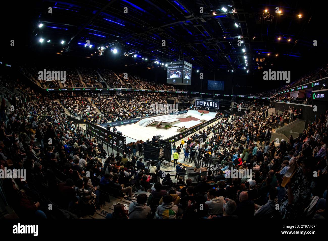 Multi purpose and modular hall arena porte de la chapelle hi-res stock ...