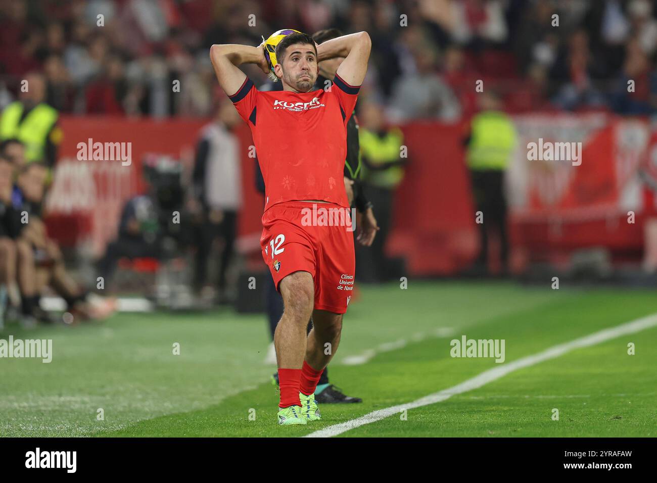 Jesus Areso of CA Osasuna during the La Liga EA Sports match between ...