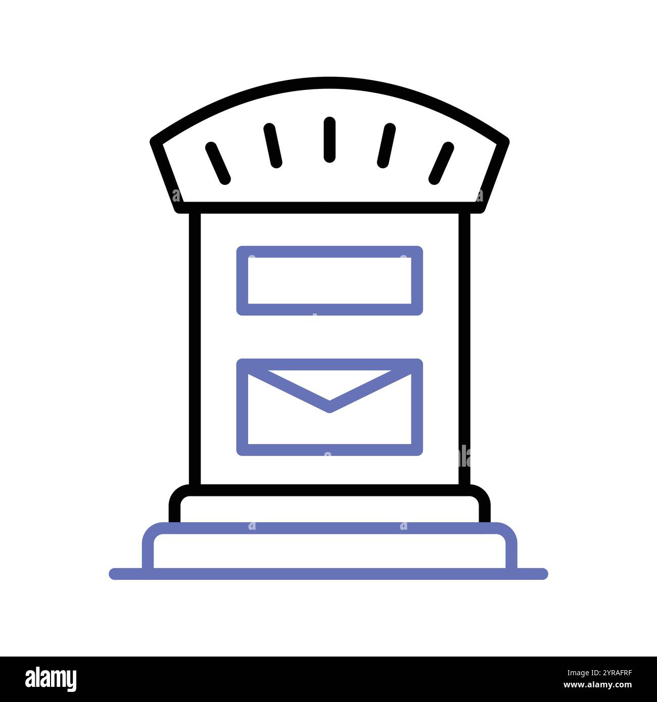 Postbox countryside Stock Vector Images - Alamy