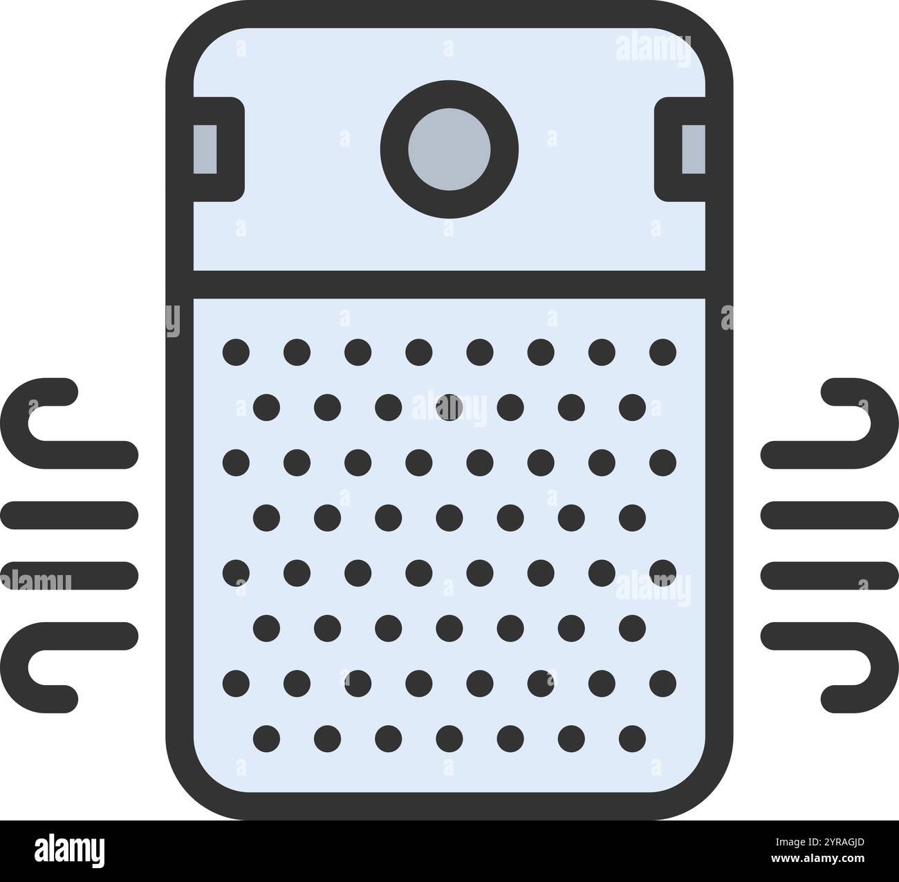 Air Purifier icon vector image. Suitable for mobile application web application and print media ...