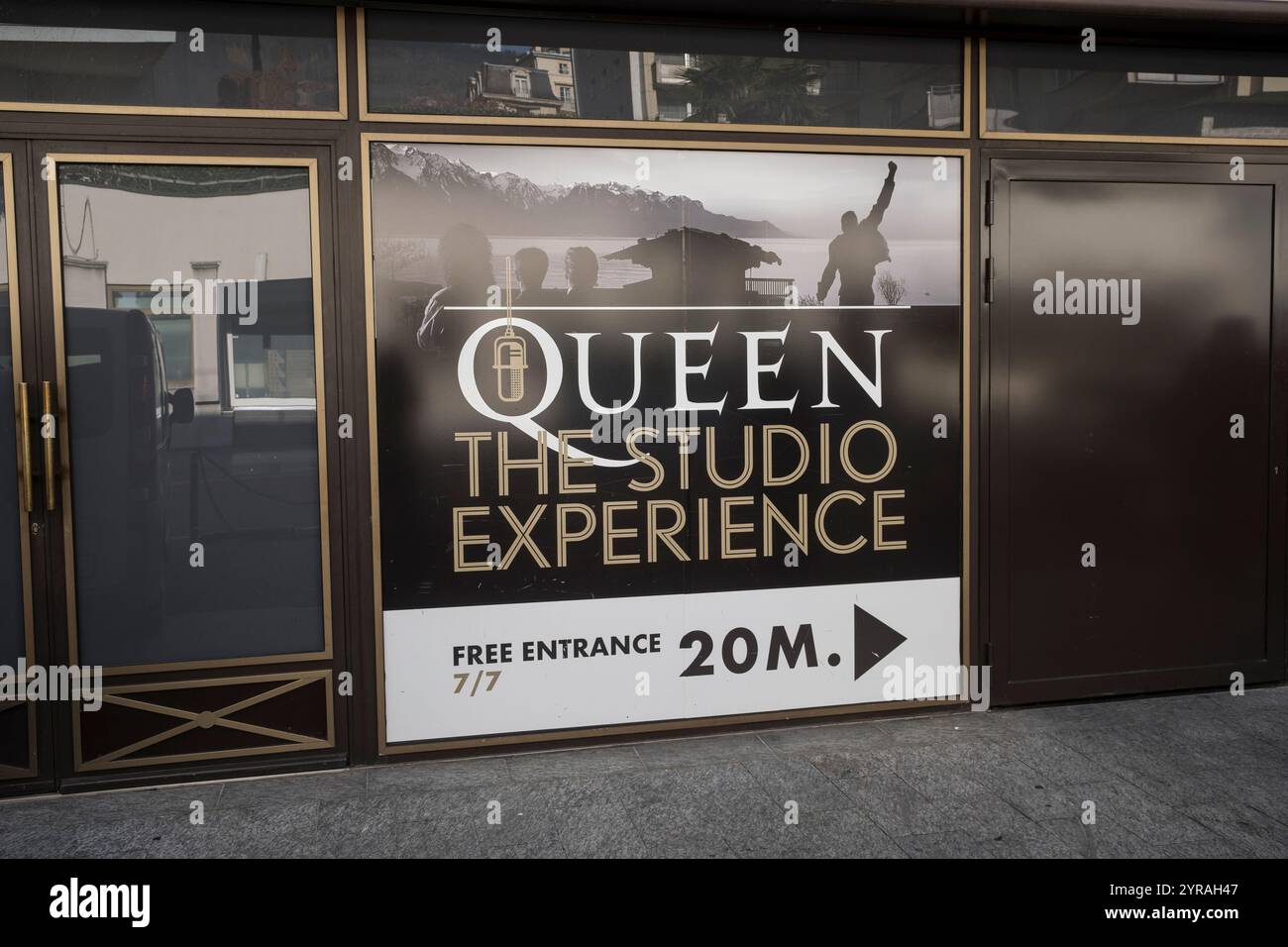 Queen The Studio Experience, Montreux, Switzerland Stock Photo - Alamy