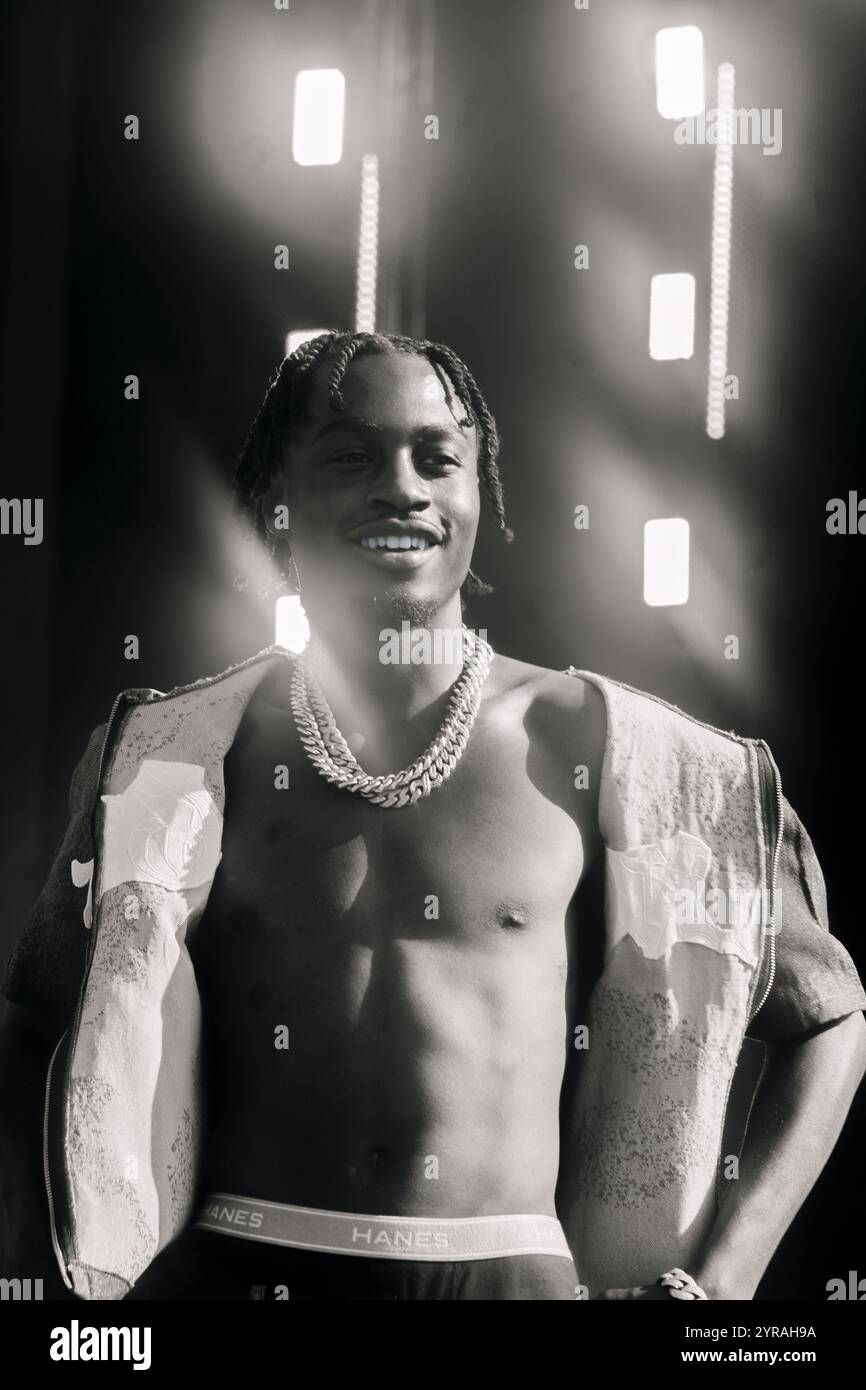 Lil Tjay performs at Wireless Festival 9th July 2023 - BANG MEDIA ...