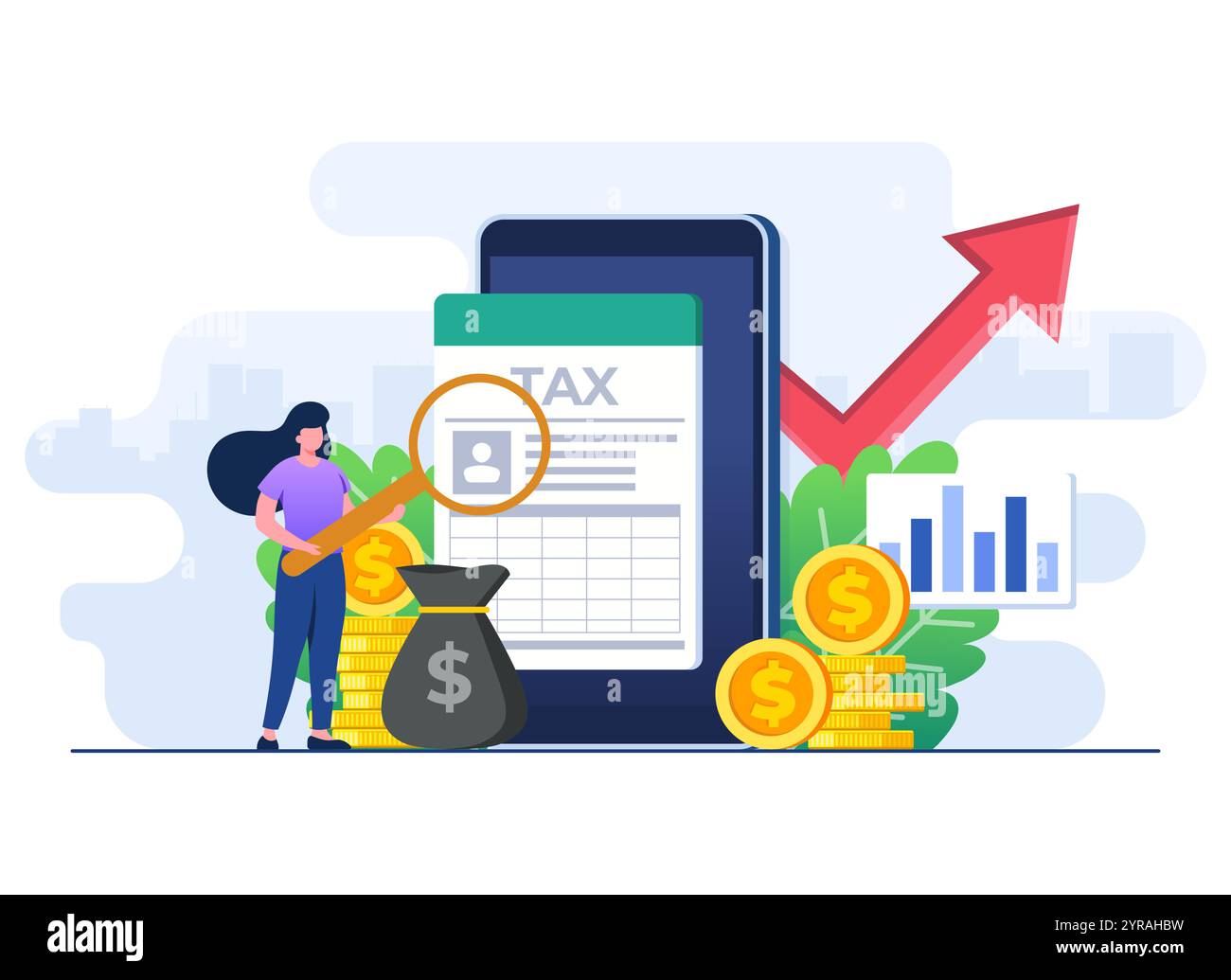 Taxes and calculation hi-res stock photography and images - Alamy