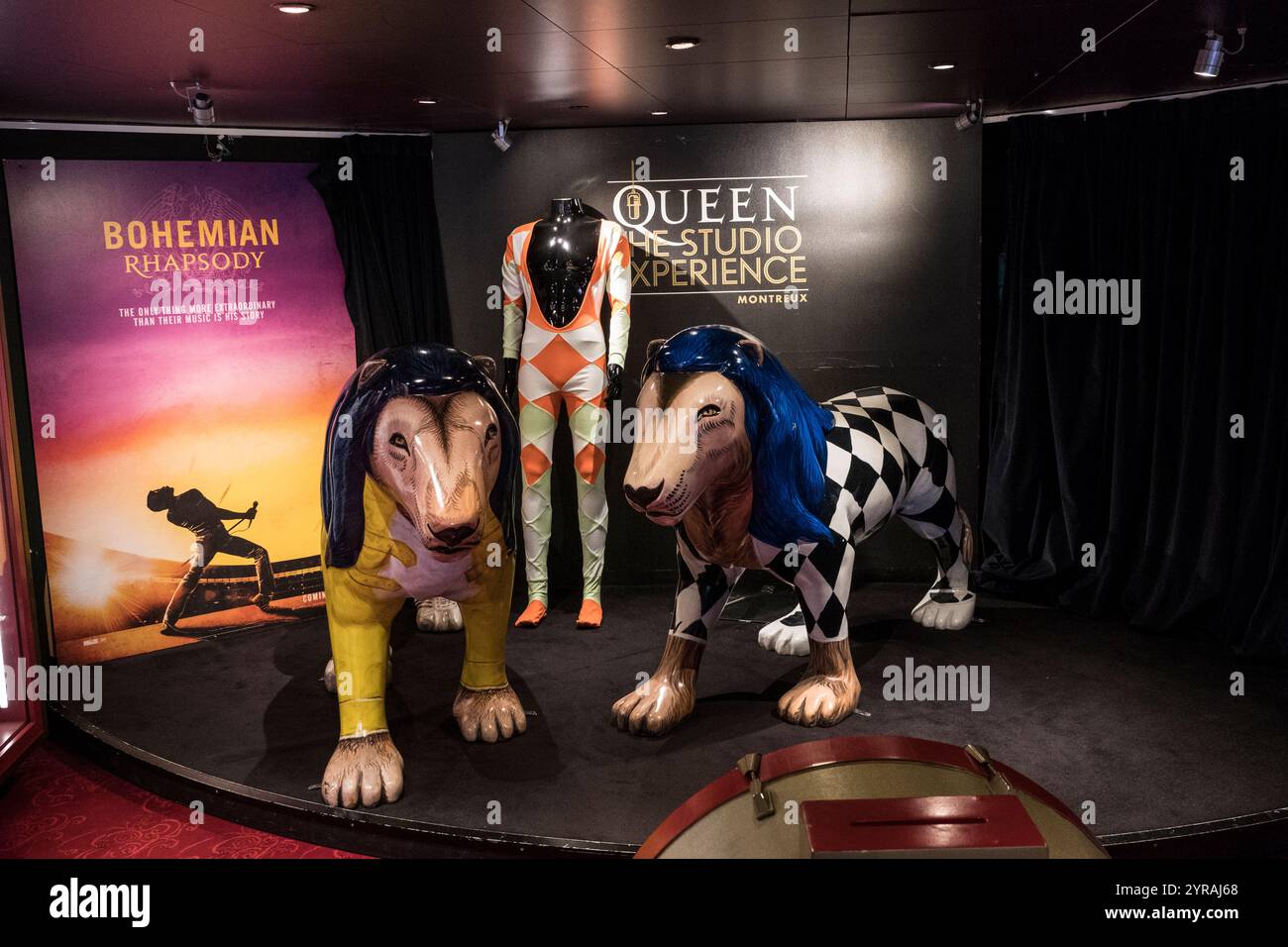 Queen The Studio Experience, Montreux, Switzerland Stock Photo - Alamy