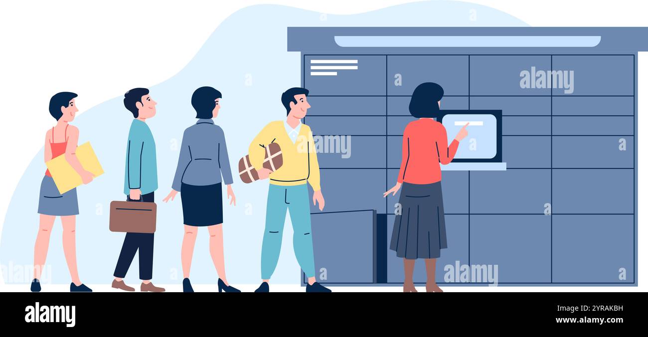 Employee locker Cut Out Stock Images & Pictures - Alamy