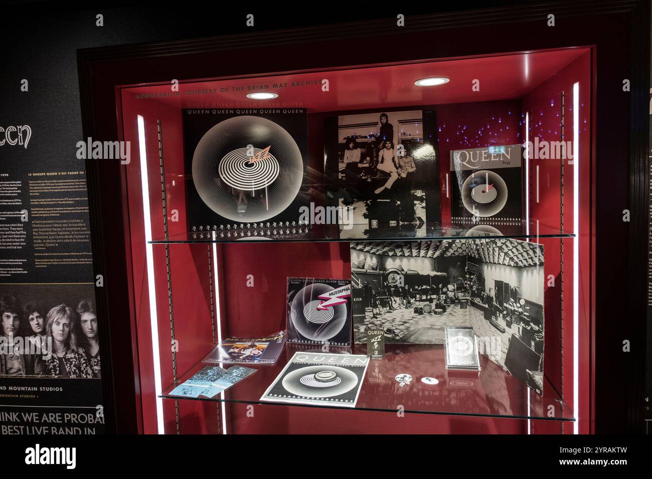 Queen The Studio Experience, Montreux, Switzerland Stock Photo - Alamy