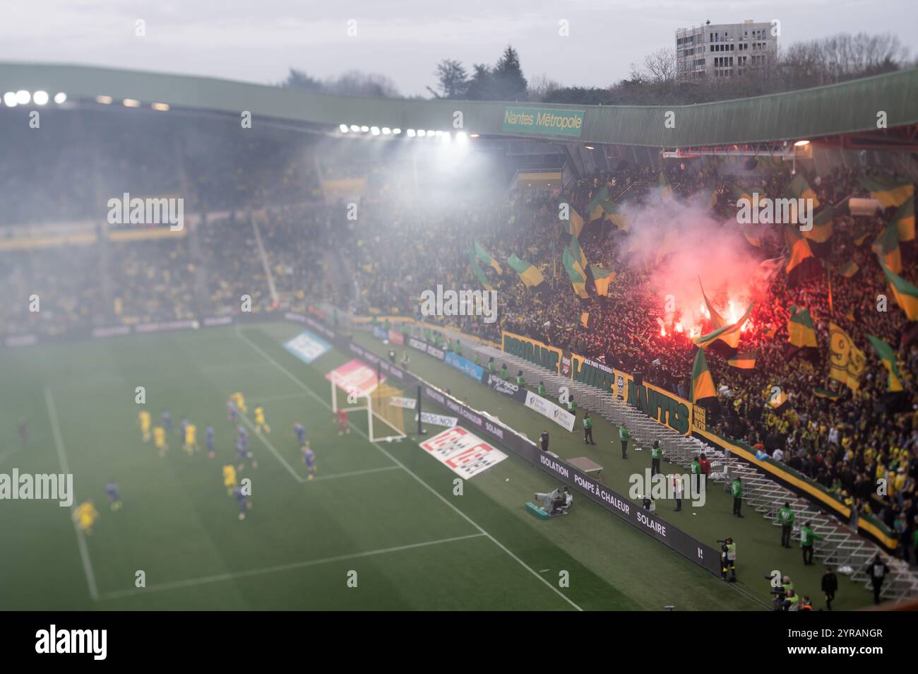 Nantes (north-western France), March 16, 2024: atmosphere at the ...