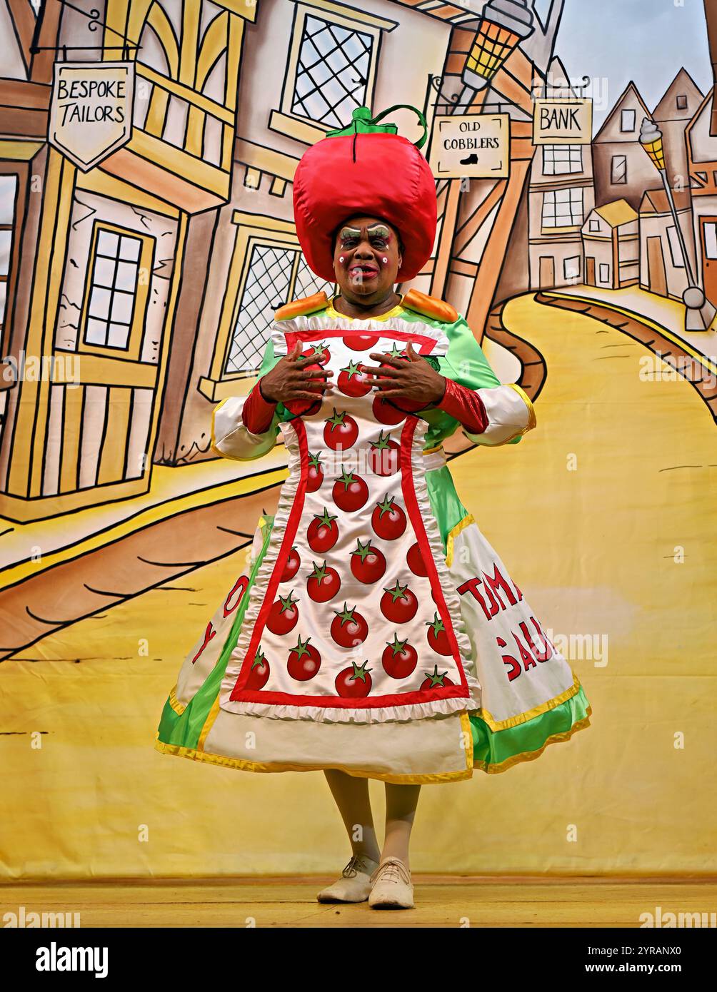 LONDON, UK. 3rd Dec, 2024. Clive Rowe as Dame Sarah on stage for Every ...