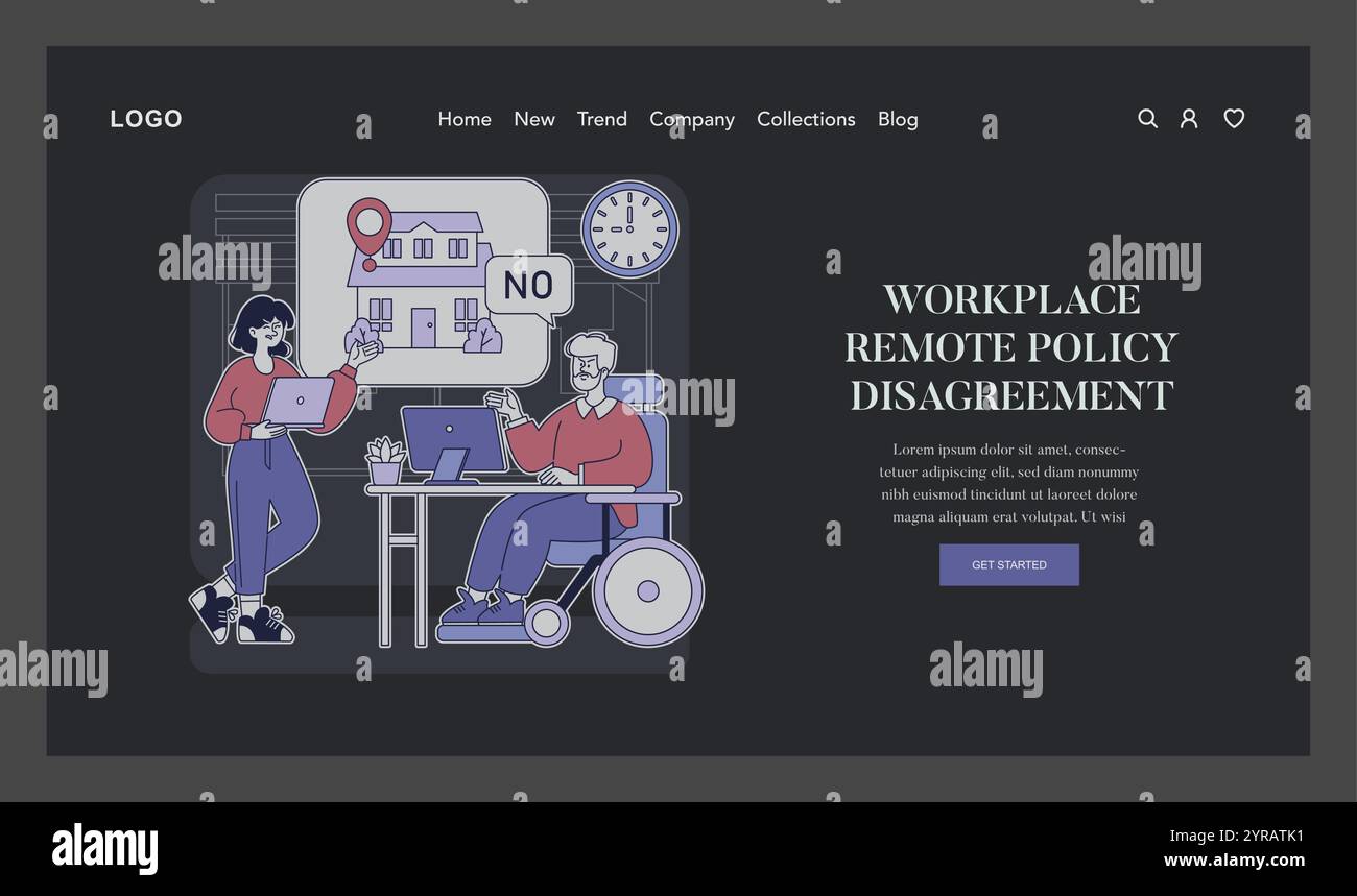 Remote team policies hi-res stock photography and images - Alamy