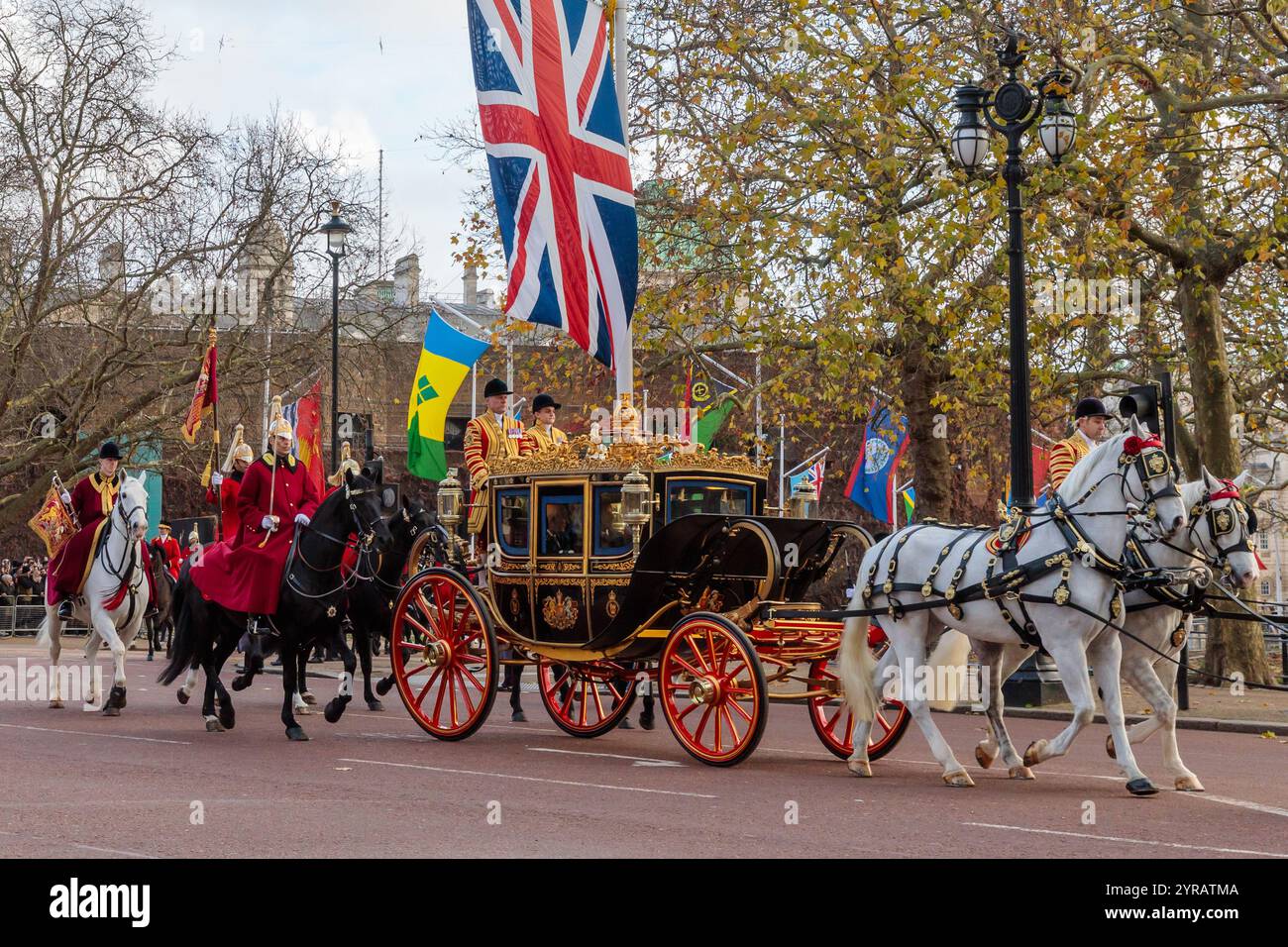 King charles qatar state visit hi-res stock photography and images - Alamy