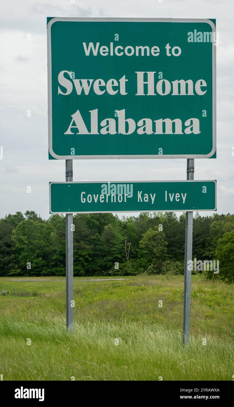Sweet home alabama sign hi-res stock photography and images - Alamy