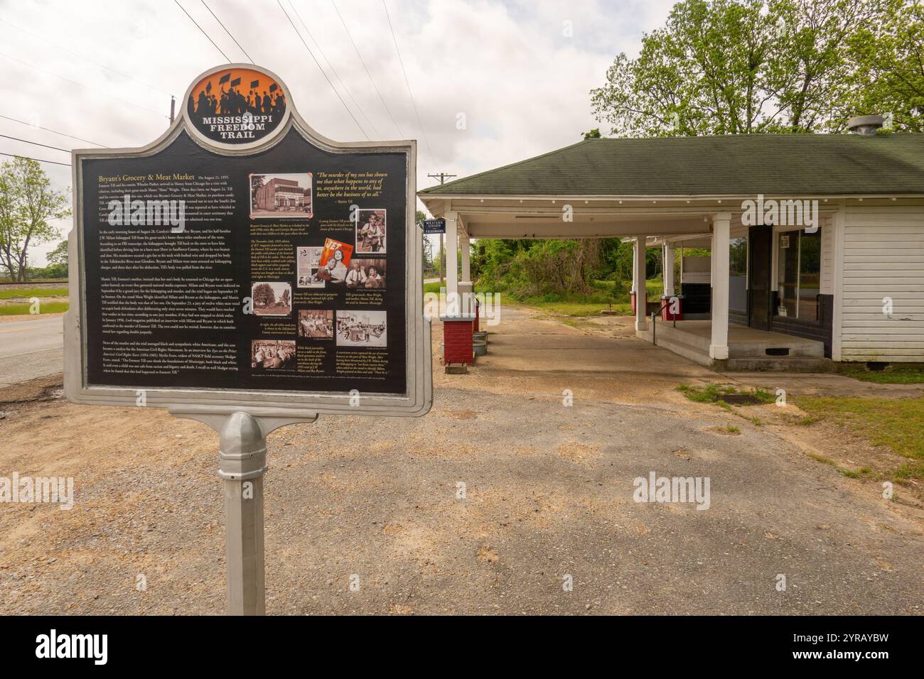 Bryant's grocery store where Emmett Till came to buy candy before he ...