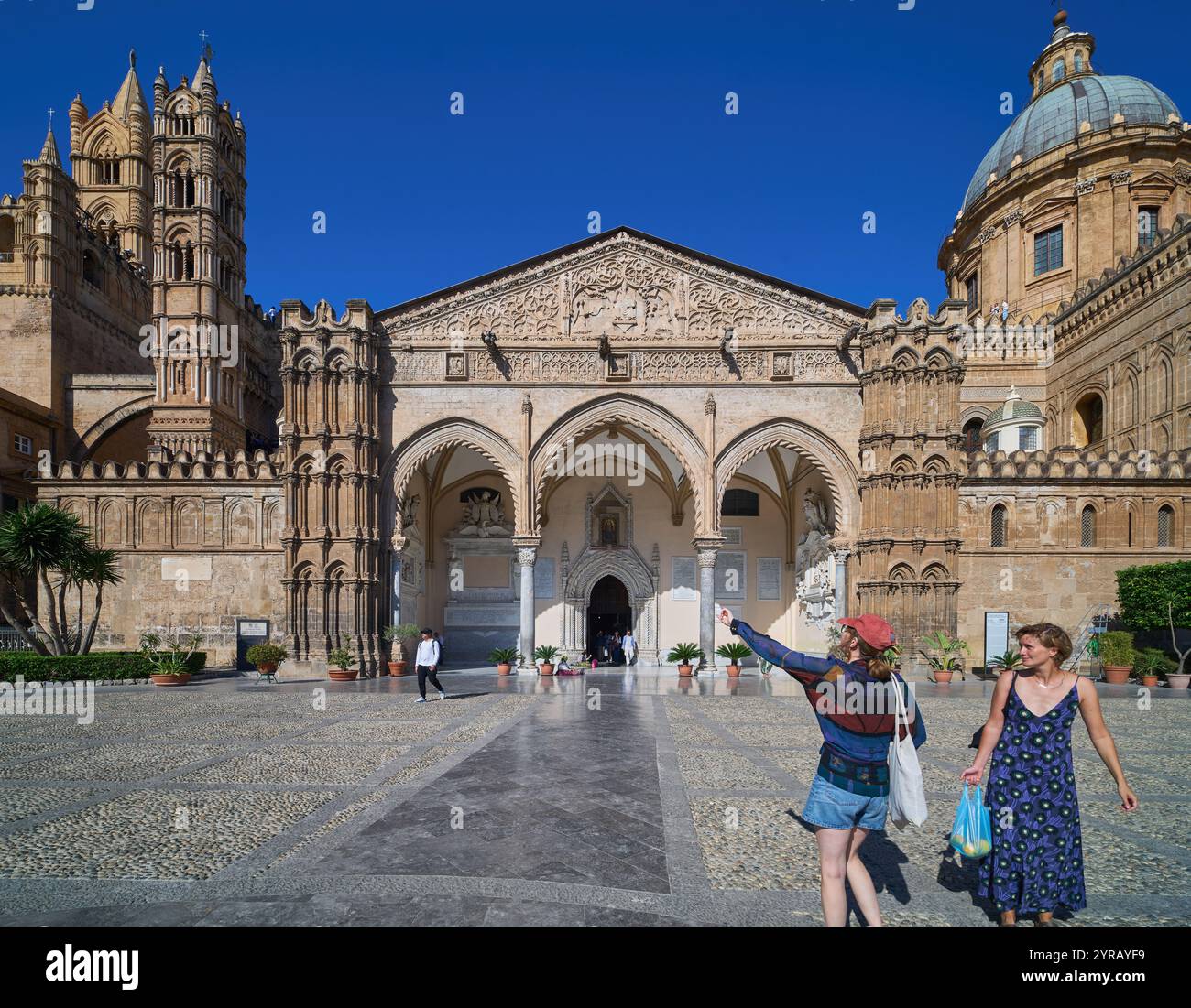 Metropolitan Cathedral of the Assumption of Virgin Mary in Palermo ...