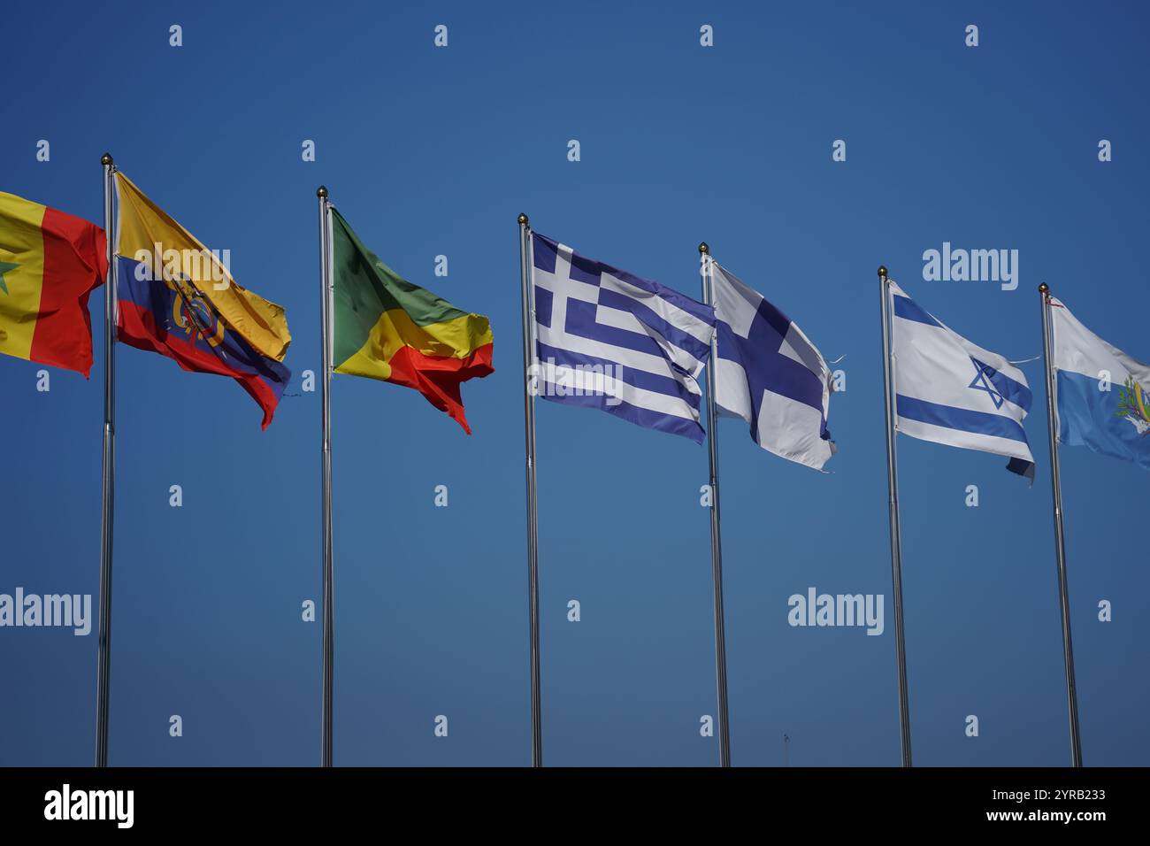Congo greece flag hi-res stock photography and images - Alamy