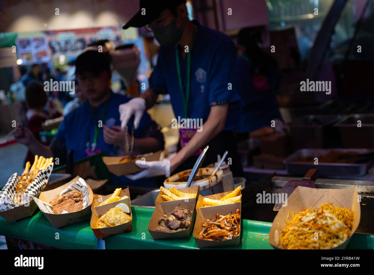 Macao. 24th Nov, 2024. Food is pictured at the 24th Macao Food Festival ...