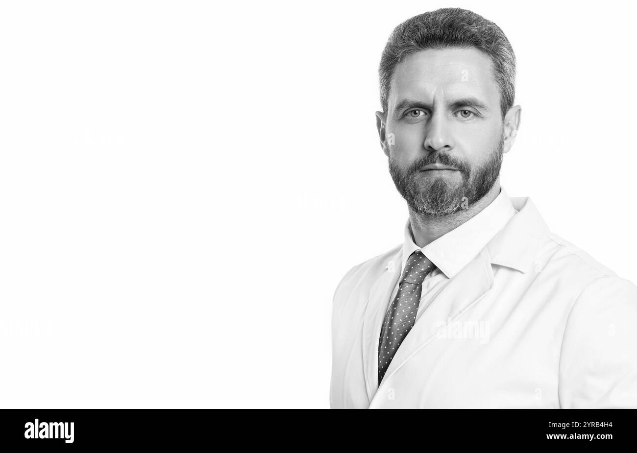 general practitioner with medic gown. medicine, healthcare and people ...