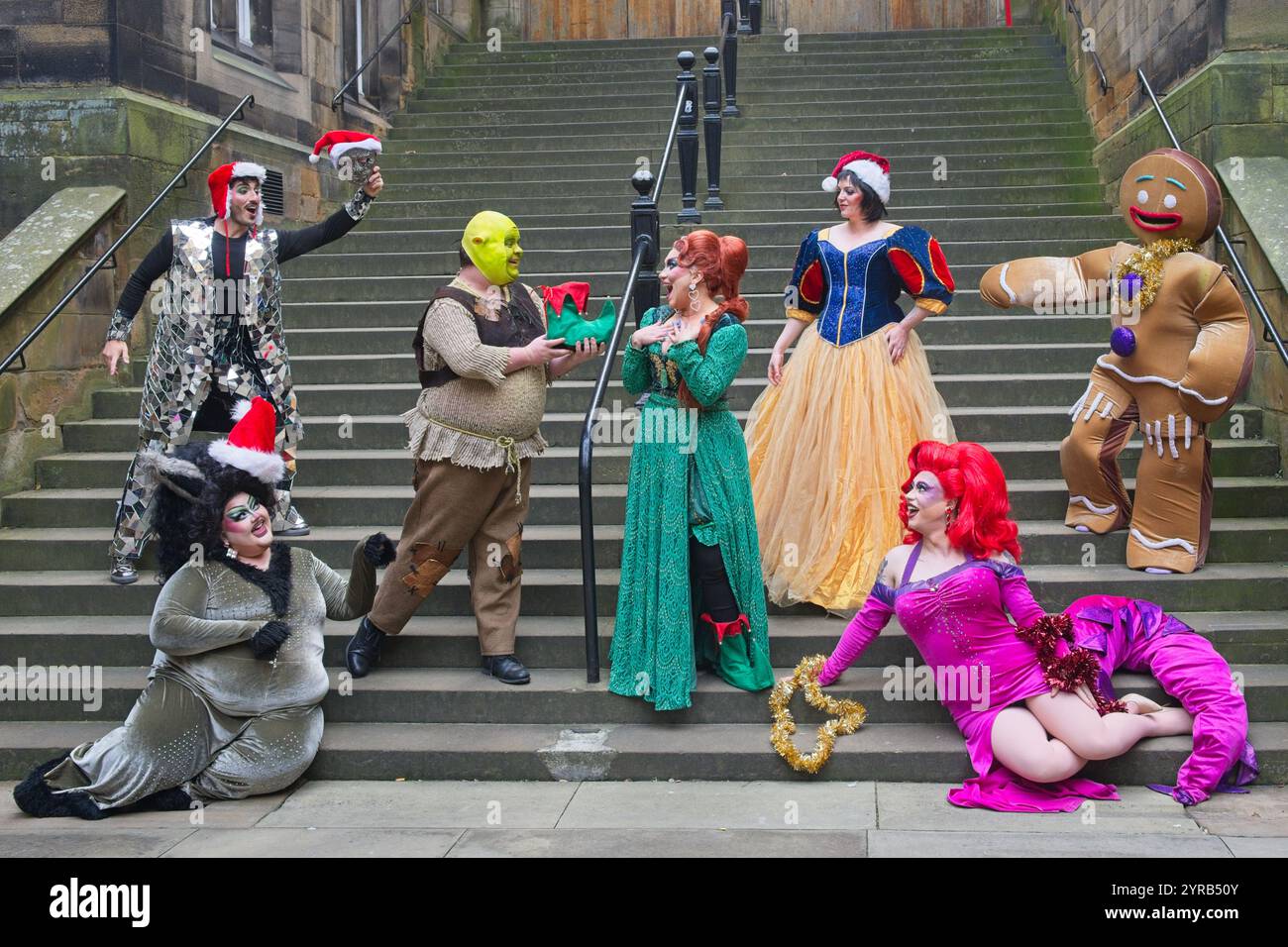 Edinburgh, Scotland, Tuesday, 3rd December 2024. The Cast of ...