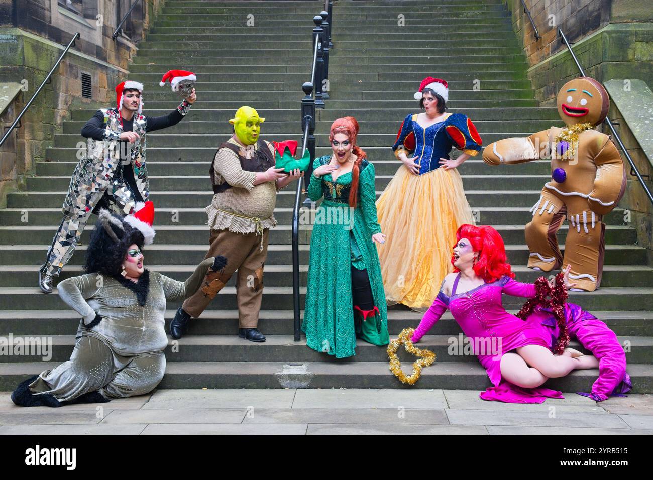 Edinburgh, Scotland, Tuesday, 3rd December 2024. The Cast of ...
