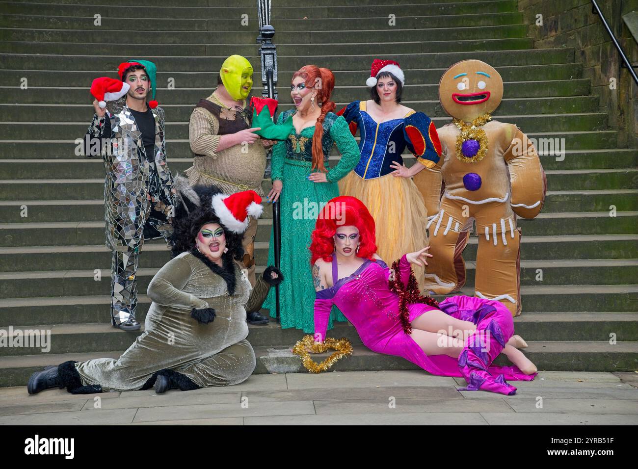 Edinburgh, Scotland, Tuesday, 3rd December 2024. The Cast of ...