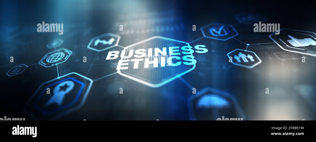 Business Ethics Concept 2024. Behavior and manners in communication ...