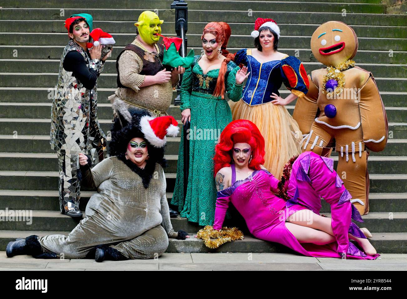 Edinburgh, Scotland, Tuesday, 3rd December 2024. The Cast of ...