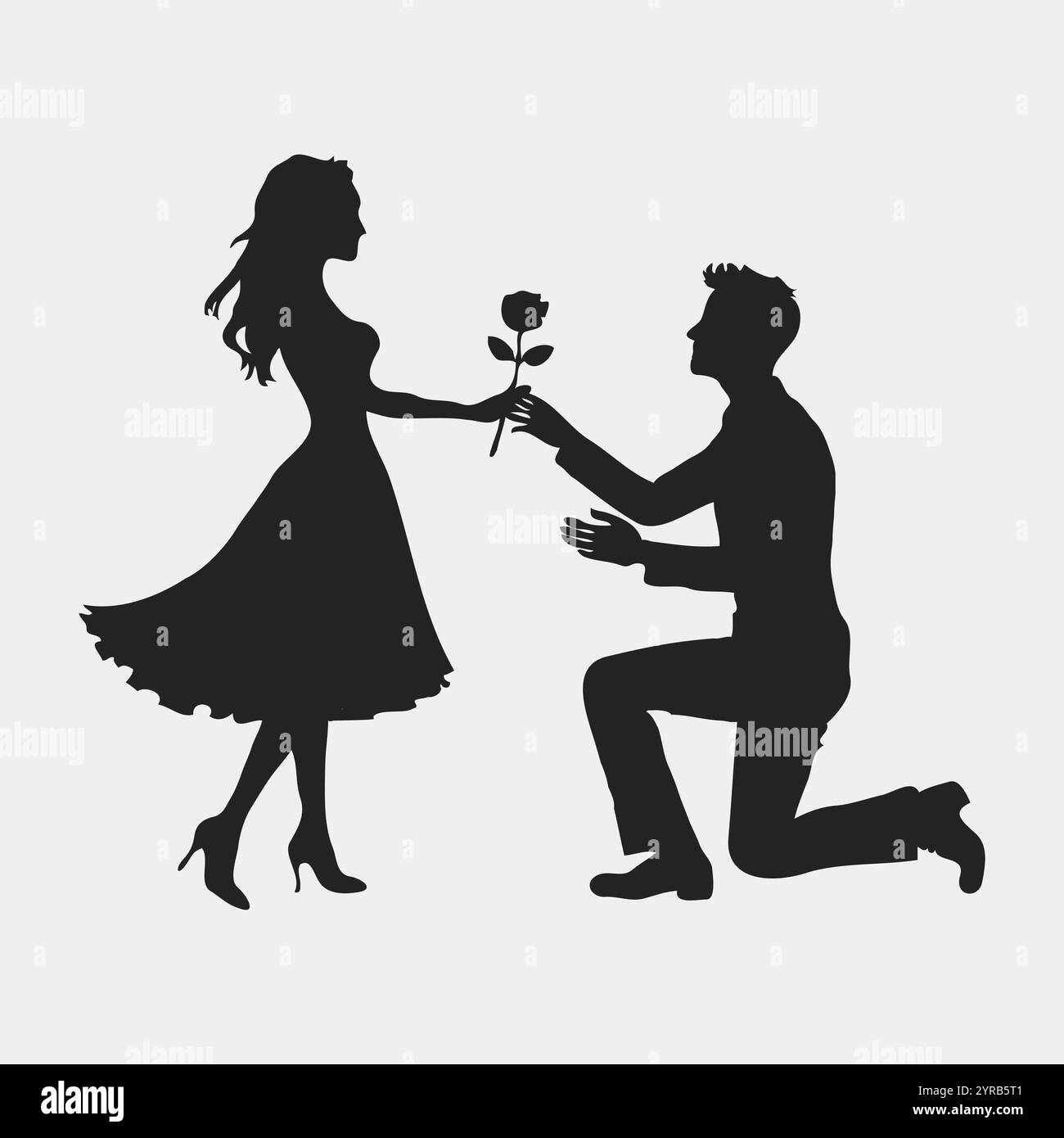 Silhouette woman hands up standing Stock Vector Images - Alamy