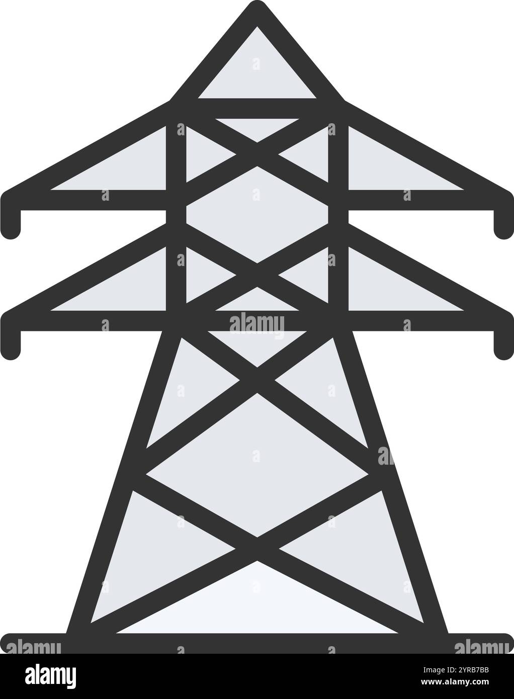 Electric Tower Icon Vector Image Suitable For Mobile Application Web