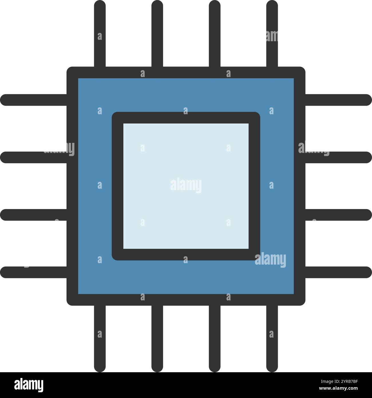 Microcontroller vector vectors hi-res stock photography and images - Alamy