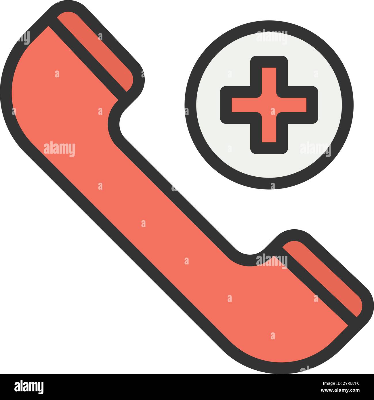 Emergency Phone icon vector image. Suitable for mobile application web ...